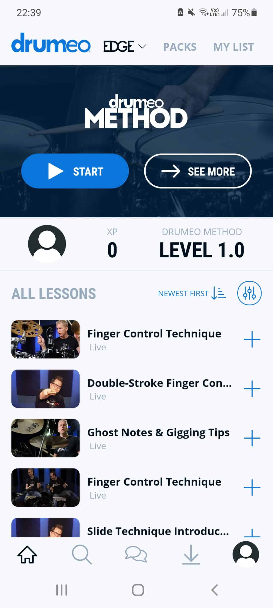 Drumeo App