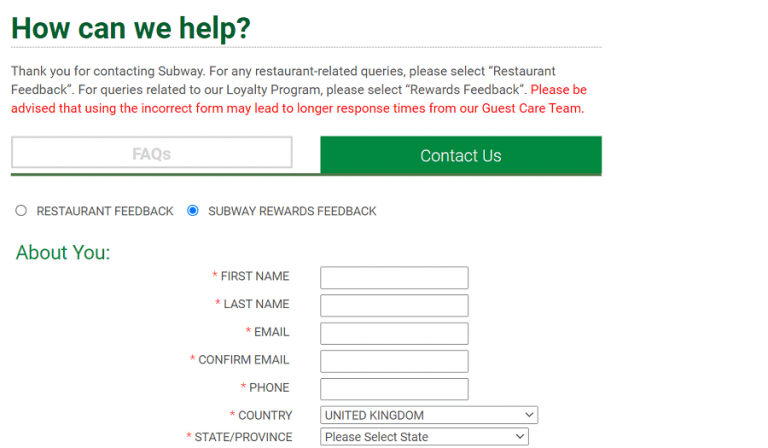 Subway app not working? Here's how to fix that - Apps UK 📱