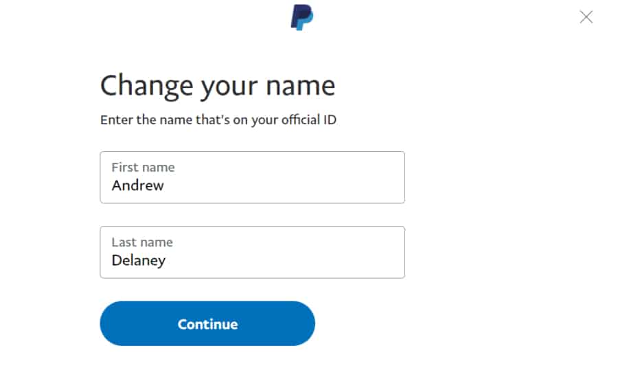 How To Change Your Name On PayPal Full Guide Apps UK 