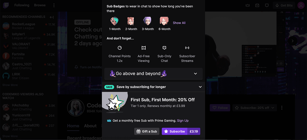 How To Subscribe on Twitch - Mobile & Desktop Guide - Apps UK 📱